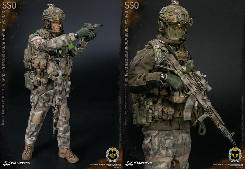 【DAM】No.78075 1/6 SPECIALOPERATIONS FORCES OF RUSSIA (SSO) ロシア連邦 特殊作戦軍 ...